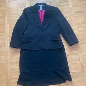 Jessica | Jackets & Coats | Navy 2 Piece Suit With Contrast Pink ...